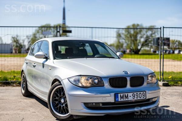 Grey BMW 118 2007 in Riga, with an engine capacity of 2.00 L and mileage of 341 thousand km for 3490 €, photo 2 on AUTOMOTO.COM.LV