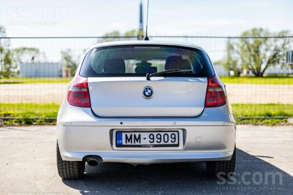 Grey BMW 118 2007 in Riga, with an engine capacity of 2.00 L and mileage of 341 thousand km for 3490 €, photo 8 on AUTOMOTO.COM.LV