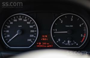 Grey BMW 118 2007 in Riga, with an engine capacity of 2.00 L and mileage of 341 thousand km for 2500 €, photo 16 on AUTOMOTO.COM.LV