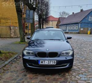 Pelēks BMW 118 2007 Jelgava, ar dzinēja tilpumu 2.00 L un nobraukumu 300 tūkst. km par 3350 €, foto  vietnē AUTOMOTO.COM.LV