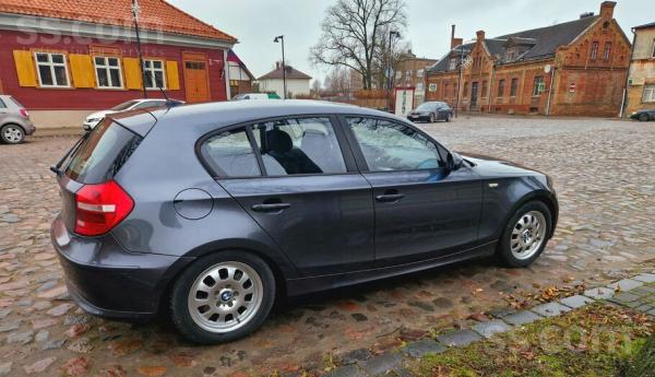 Grey BMW 118 2007 in Jelgava, with an engine capacity of 2.00 L and mileage of 300 thousand km for 3350 €, photo 4 on AUTOMOTO.COM.LV