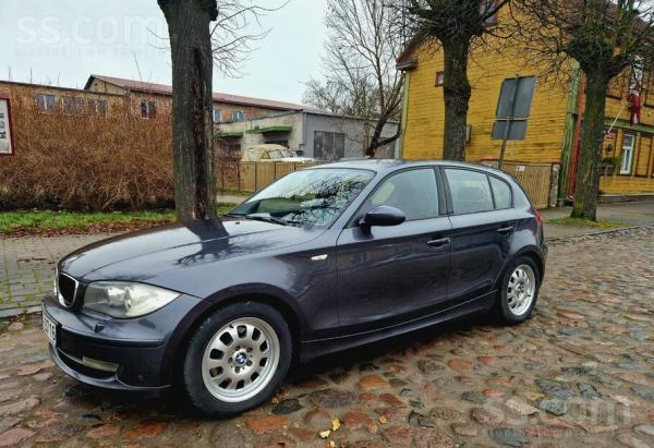 Grey BMW 118 2007 in Jelgava, with an engine capacity of 2.00 L and mileage of 300 thousand km for 3350 €, photo 5 on AUTOMOTO.COM.LV