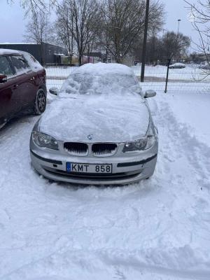 Grey BMW 118 2007 in Kaunas, with an engine capacity of 2.00 L and mileage of 352 thousand km for 1000 €, photo  on AUTOMOTO.COM.LV