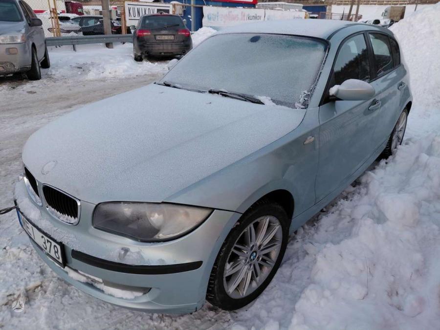 Grey BMW 118 2007 in Vilnius, with an engine capacity of 2.00 L and mileage of 270 thousand km for 1950 €, photo 2 on AUTOMOTO.COM.LV