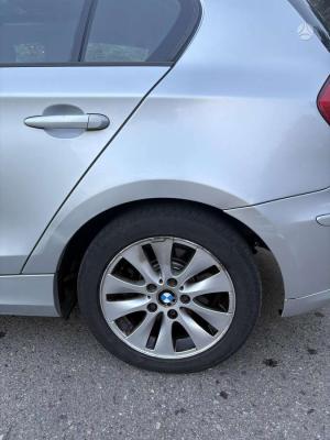 Grey BMW 118 2007 in Kaunas, with an engine capacity of 2.00 L and mileage of 246 thousand km for 2700 €, photo 16 on AUTOMOTO.COM.LV