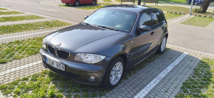 Pelēks BMW 118 2007 Vilkaviškis, ar dzinēja tilpumu 2.00 L un nobraukumu 192 tūkst. km par 4100 €, foto 3 vietnē AUTOMOTO.COM.LV
