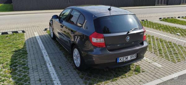 Pelēks BMW 118 2007 Vilkaviškis, ar dzinēja tilpumu 2.00 L un nobraukumu 192 tūkst. km par 4100 €, foto 4 vietnē AUTOMOTO.COM.LV
