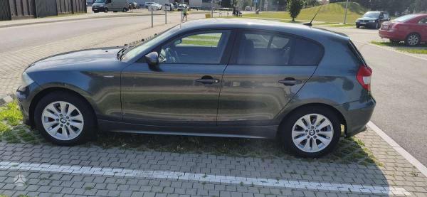 Pelēks BMW 118 2007 Vilkaviškis, ar dzinēja tilpumu 2.00 L un nobraukumu 192 tūkst. km par 4100 €, foto 8 vietnē AUTOMOTO.COM.LV