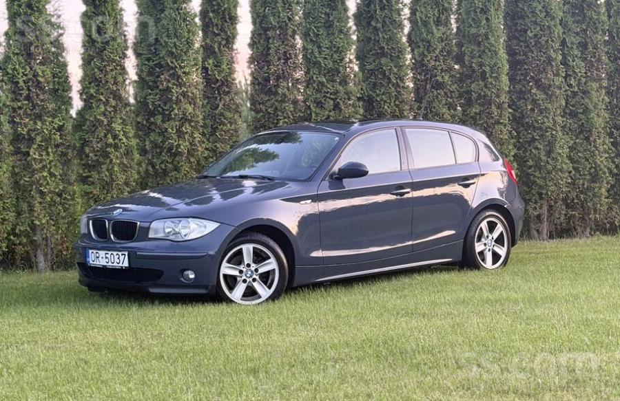 Grey BMW 118 2007 in Riga, with an engine capacity of 2.00 L and mileage of 232 thousand km for 2985 €, photo 1 on AUTOMOTO.COM.LV