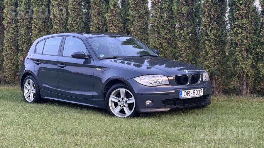 Grey BMW 118 2007 in Riga, with an engine capacity of 2.00 L and mileage of 232 thousand km for 2985 €, photo 5 on AUTOMOTO.COM.LV