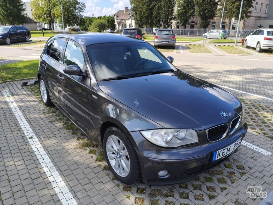 Серый БМВ 118 2007 в Вилкавишкис, объемом двигателя 2.00 л и пробегом 192 тыс. км за 3600 €, фото 5 на AUTOMOTO.COM.LV