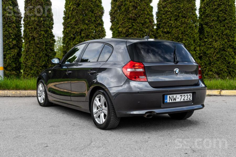 Pelēks BMW 118 2008 Jelgava, ar dzinēja tilpumu 2.00 L un nobraukumu 255 tūkst. km par 3400 €, foto 4 vietnē AUTOMOTO.COM.LV
