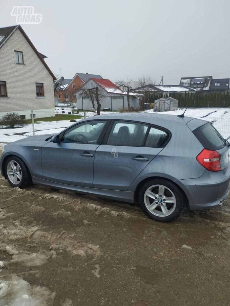 Grey BMW 118 2008 in Marijampole, with an engine capacity of 2.00 L and mileage of 107 thousand km for 2999 €, photo 7 on AUTOMOTO.COM.LV