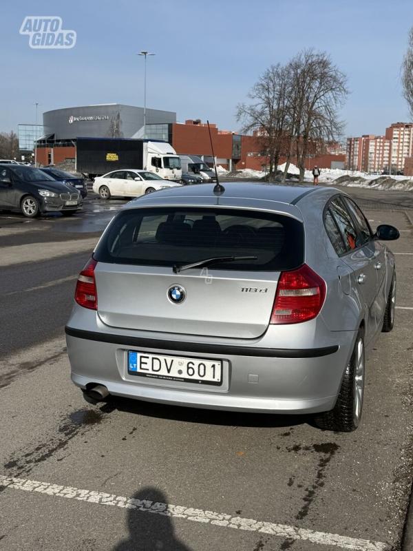 Pelēks BMW 118 2008 Klaipėda, ar dzinēja tilpumu 2.00 L un nobraukumu 288 tūkst. km par 3950 €, foto 5 vietnē AUTOMOTO.COM.LV