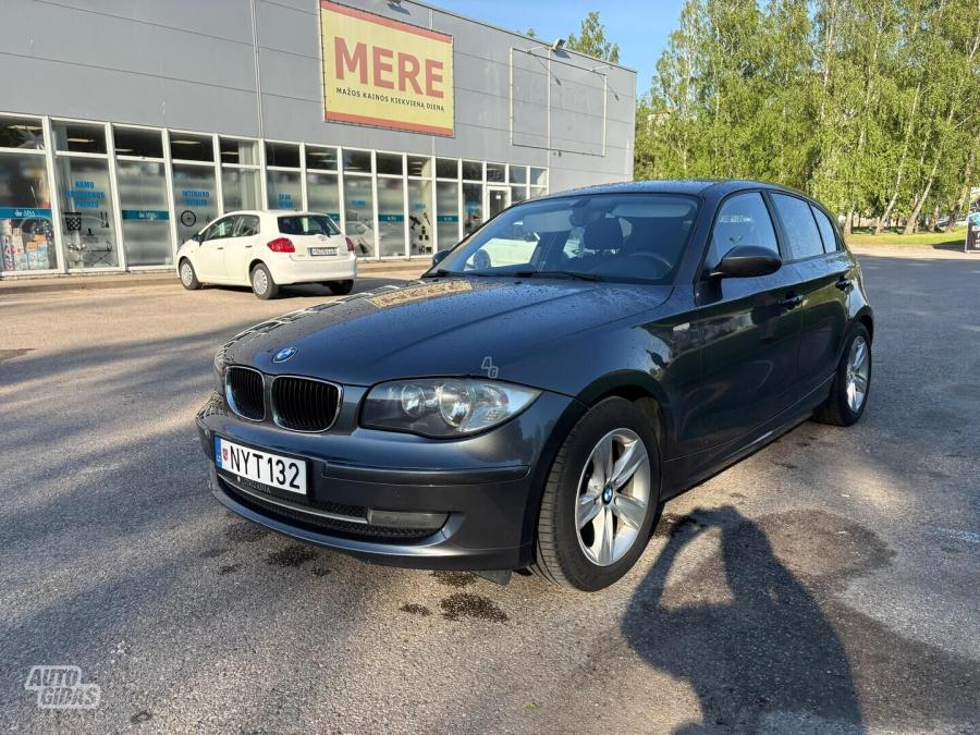 Grey BMW 118 2008 in Marijampole, with an engine capacity of 2.00 L and mileage of 273 thousand km for 2999 €, photo 9 on AUTOMOTO.COM.LV