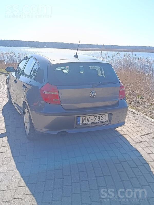 Grey BMW 118 2008 in Riga, with an engine capacity of 2.00 L and mileage of 246 thousand km for 2200 €, photo 3 on AUTOMOTO.COM.LV