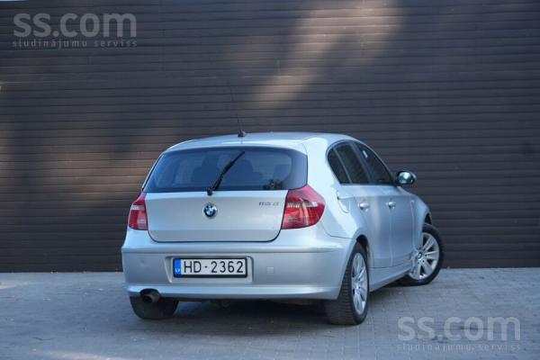 Pelēks BMW 118 2008 Rīga, ar dzinēja tilpumu 2.00 L un nobraukumu 277 tūkst. km par 3890 €, foto 3 vietnē AUTOMOTO.COM.LV