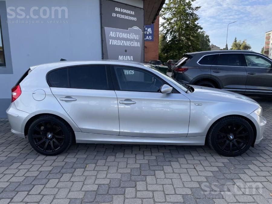 Grey BMW 118 2008 in Talsi, with an engine capacity of 2.00 L and mileage of 265 thousand km for 3200 €, photo 3 on AUTOMOTO.COM.LV