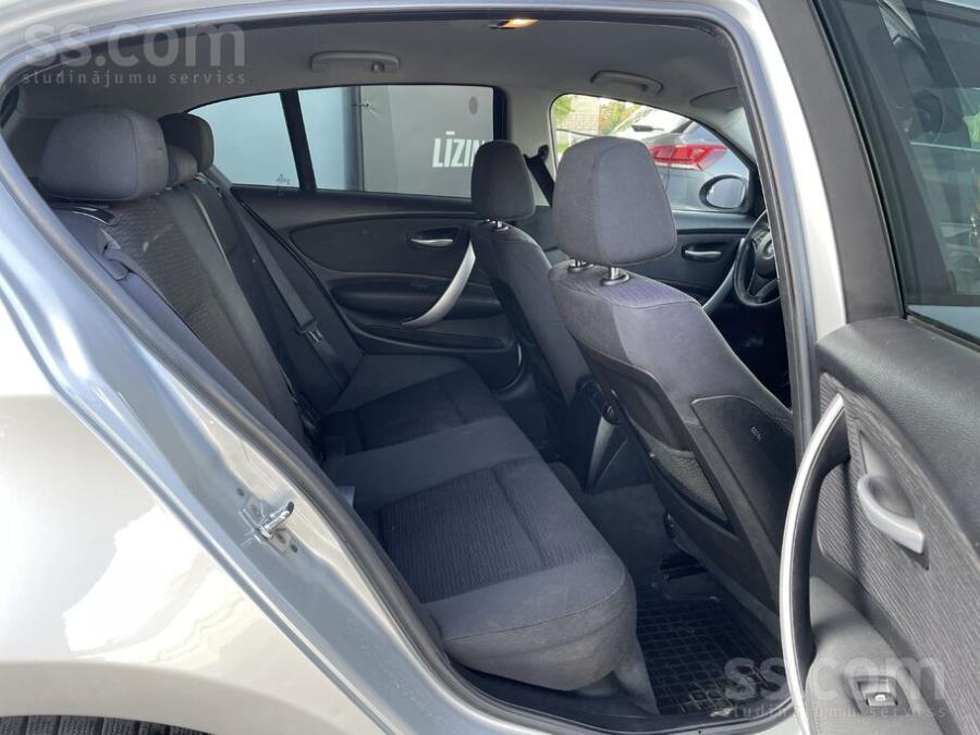 Grey BMW 118 2008 in Talsi, with an engine capacity of 2.00 L and mileage of 265 thousand km for 3200 €, photo 8 on AUTOMOTO.COM.LV