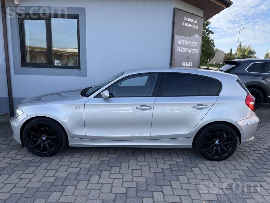 Grey BMW 118 2008 in Talsi, with an engine capacity of 2.00 L and mileage of 265 thousand km for 3200 €, photo 25 on AUTOMOTO.COM.LV