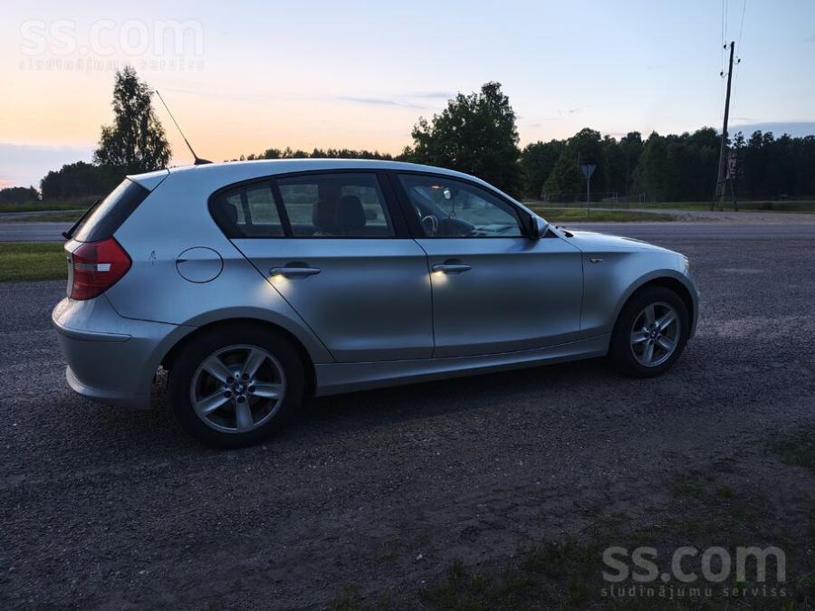 Pelēks BMW 118 2008 Valka, ar dzinēja tilpumu 2.00 L un nobraukumu 222 tūkst. km par 1400 €, foto 6 vietnē AUTOMOTO.COM.LV