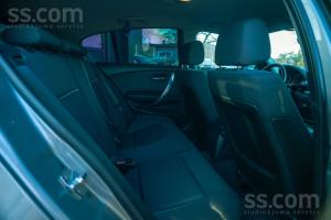 Grey BMW 118 2009 in Liepaja, with an engine capacity of 2.00 L and mileage of 293 thousand km for 3300 €, photo 13 on AUTOMOTO.COM.LV