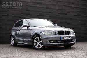 Grey BMW 118 2009 in Riga, with an engine capacity of 2.00 L and mileage of 262 thousand km for 4690 €, photo 3 on AUTOMOTO.COM.LV