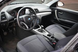 Grey BMW 118 2009 in Riga, with an engine capacity of 2.00 L and mileage of 262 thousand km for 4690 €, photo 6 on AUTOMOTO.COM.LV