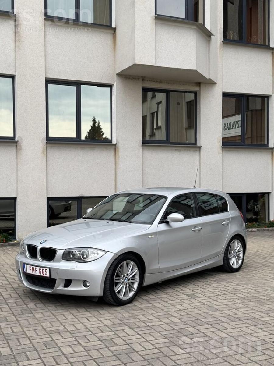 Grey BMW 118 2009 in Riga, with an engine capacity of 2.00 L and mileage of 197 thousand km for 4400 €, photo 1 on AUTOMOTO.COM.LV