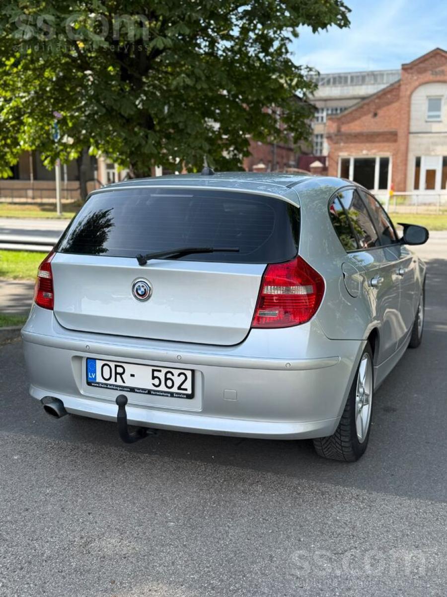 Pelēks BMW 118 2009 Liepāja, ar dzinēja tilpumu 2.00 L un nobraukumu 256 tūkst. km par 5650 €, foto 6 vietnē AUTOMOTO.COM.LV