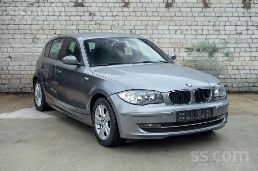 Pelēks BMW 118 2009 Liepāja, ar dzinēja tilpumu 2.00 L un nobraukumu 243 tūkst. km par 3900 €, foto 1 vietnē AUTOMOTO.COM.LV