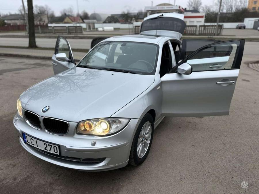Pelēks BMW 118 2010 Šauļi, ar dzinēja tilpumu 2.00 L un nobraukumu 135 tūkst. km par 3200 €, foto 14 vietnē AUTOMOTO.COM.LV