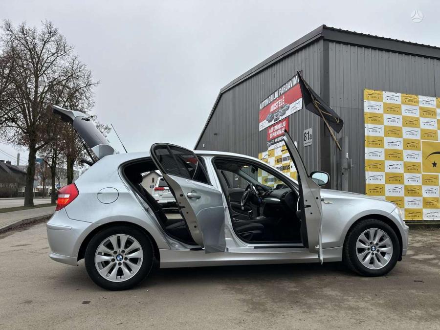 Pelēks BMW 118 2010 Šauļi, ar dzinēja tilpumu 2.00 L un nobraukumu 135 tūkst. km par 3200 €, foto 25 vietnē AUTOMOTO.COM.LV