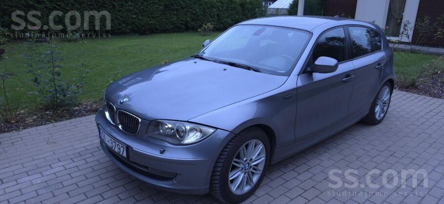Pelēks BMW 118 2010 Rīga, ar dzinēja tilpumu 2.00 L un nobraukumu 326 tūkst. km par 3850 €, foto 1 vietnē AUTOMOTO.COM.LV