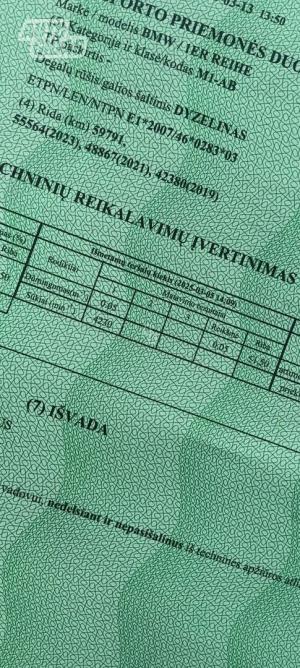 Серый БМВ 118 2011 в Вильнюс, объемом двигателя 2.00 л и пробегом 63 тыс. км за 5300 €, фото 14 на AUTOMOTO.COM.LV