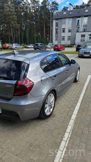 Grey BMW 118 2011 in Riga, with an engine capacity of 2.00 L and mileage of 186 thousand km for 6400 €, photo 5 on AUTOMOTO.COM.LV
