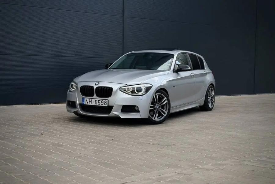 Pelēks BMW 118 2011 Rīga, ar dzinēja tilpumu 1.60 L un nobraukumu 181 tūkst. km par 5550 €, foto 1 vietnē AUTOMOTO.COM.LV