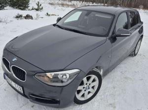 Pelēks BMW 118 2012 Šauļi, ar dzinēja tilpumu 2.00 L un nobraukumu 400 tūkst. km par 6500 €, foto  vietnē AUTOMOTO.COM.LV