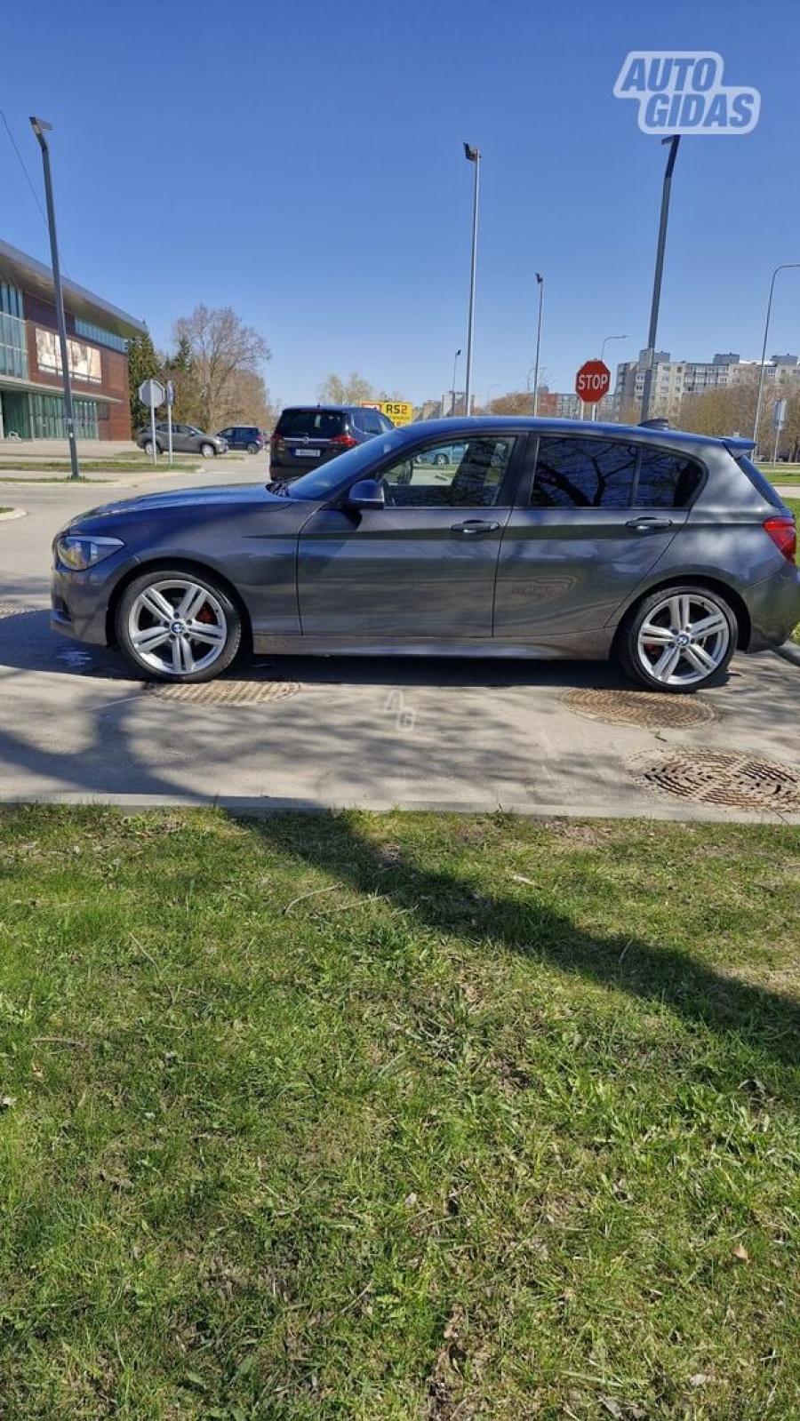 Pelēks BMW 118 2012 Šauļi, ar dzinēja tilpumu 2.00 L un nobraukumu 294 tūkst. km par 6900 €, foto 5 vietnē AUTOMOTO.COM.LV
