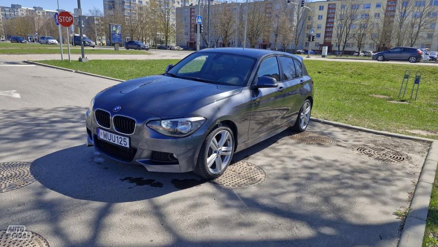 Pelēks BMW 118 2012 Šauļi, ar dzinēja tilpumu 2.00 L un nobraukumu 294 tūkst. km par 6900 €, foto 9 vietnē AUTOMOTO.COM.LV