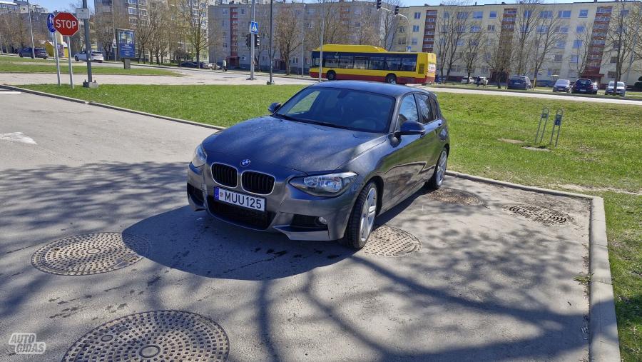 Pelēks BMW 118 2012 Šauļi, ar dzinēja tilpumu 2.00 L un nobraukumu 294 tūkst. km par 6900 €, foto 23 vietnē AUTOMOTO.COM.LV
