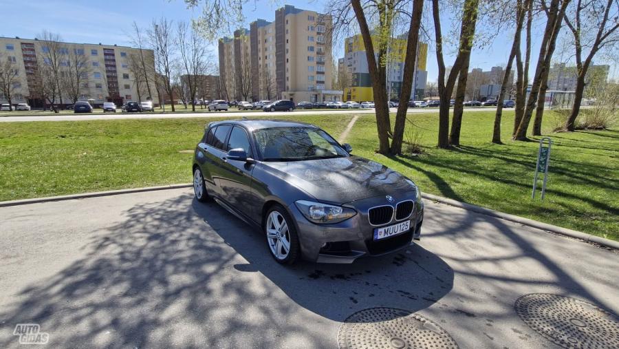 Pelēks BMW 118 2012 Šauļi, ar dzinēja tilpumu 2.00 L un nobraukumu 294 tūkst. km par 6900 €, foto 25 vietnē AUTOMOTO.COM.LV