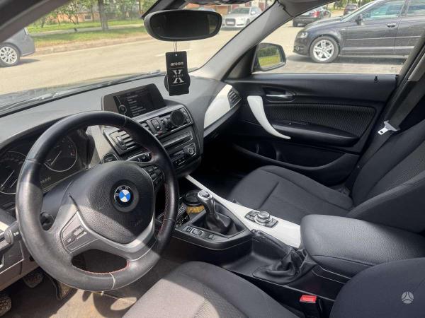 Pelēks BMW 118 2012 Šauļi, ar dzinēja tilpumu 2.00 L un nobraukumu 336 tūkst. km par 4390 €, foto 6 vietnē AUTOMOTO.COM.LV