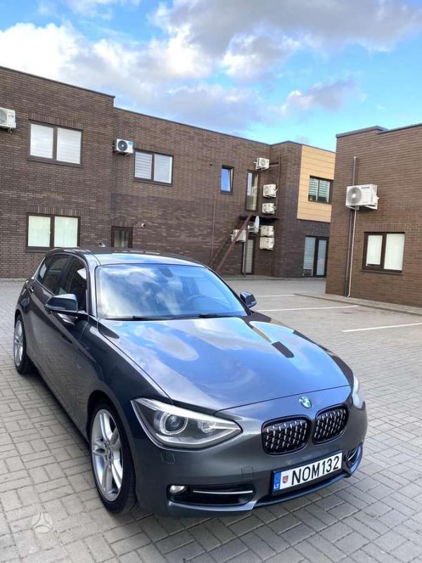 Grey BMW 118 2012 in Kaisiadorys, with an engine capacity of 2.00 L and mileage of 292 thousand km for 5950 €, photo 3 on AUTOMOTO.COM.LV