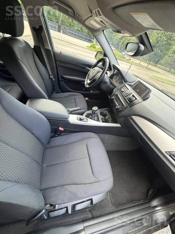 Grey BMW 118 2012 in Ogre, with an engine capacity of 1.60 L and mileage of 156 thousand km for 5300 €, photo 6 on AUTOMOTO.COM.LV
