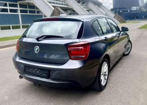 Pelēks BMW 118 2012 Viļņa, ar dzinēja tilpumu 2.00 L un nobraukumu 282 tūkst. km par 5490 €, foto 7 vietnē AUTOMOTO.COM.LV