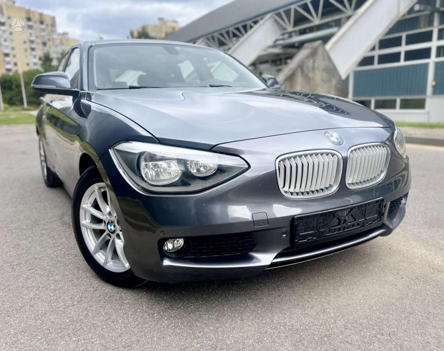 Pelēks BMW 118 2012 Viļņa, ar dzinēja tilpumu 2.00 L un nobraukumu 282 tūkst. km par 5490 €, foto 10 vietnē AUTOMOTO.COM.LV