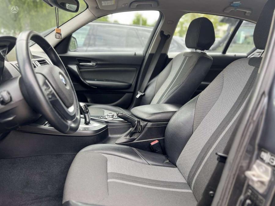Pelēks BMW 118 2012 Viļņa, ar dzinēja tilpumu 2.00 L un nobraukumu 282 tūkst. km par 5490 €, foto 12 vietnē AUTOMOTO.COM.LV