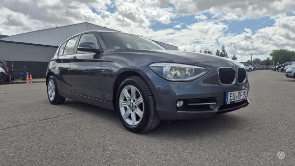 Pelēks BMW 118 2012 Marijampole, ar dzinēja tilpumu 1.60 L un nobraukumu 200 tūkst. km par 4450 €, foto 1 vietnē AUTOMOTO.COM.LV