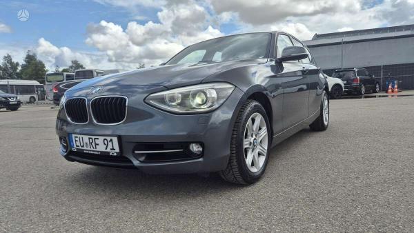 Pelēks BMW 118 2012 Marijampole, ar dzinēja tilpumu 1.60 L un nobraukumu 200 tūkst. km par 4450 €, foto 4 vietnē AUTOMOTO.COM.LV